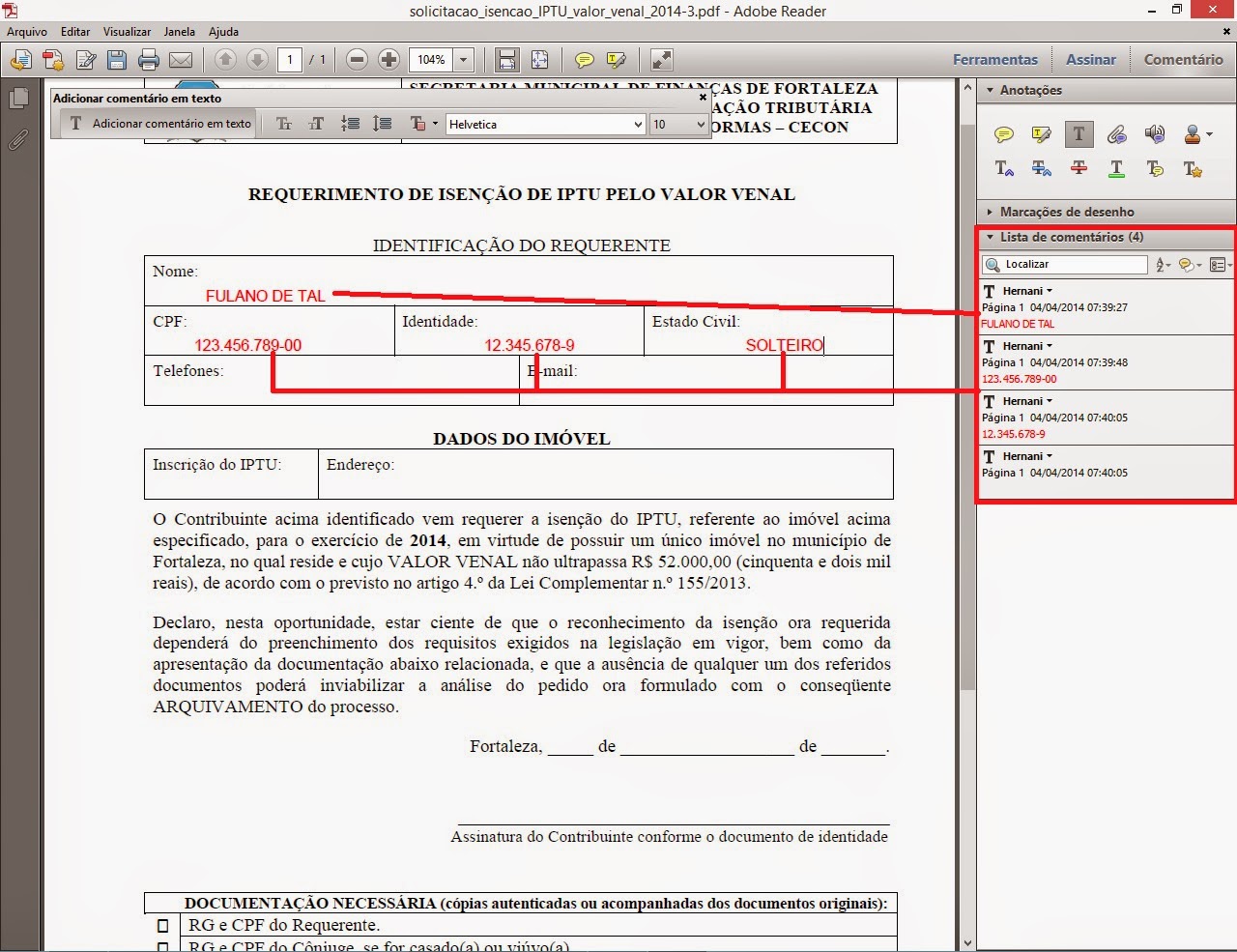 Como Preencher Um Documento Que Esta Em Pdf Compartilhando Documentos Hot Sex Picture