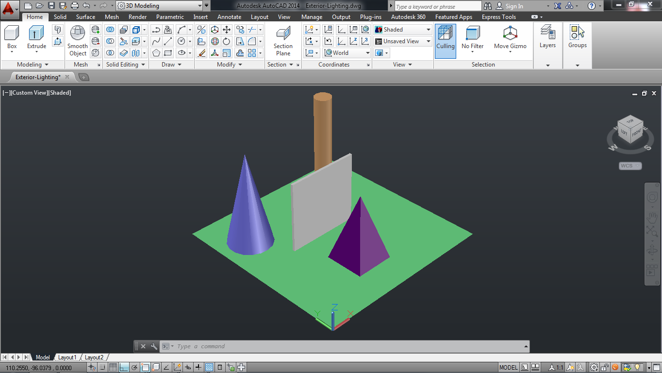 Engineering Services & Training-AutoCAD: Exterior Lighting using Sun ...