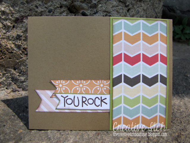 Creative Itch: 'You Rock' Card