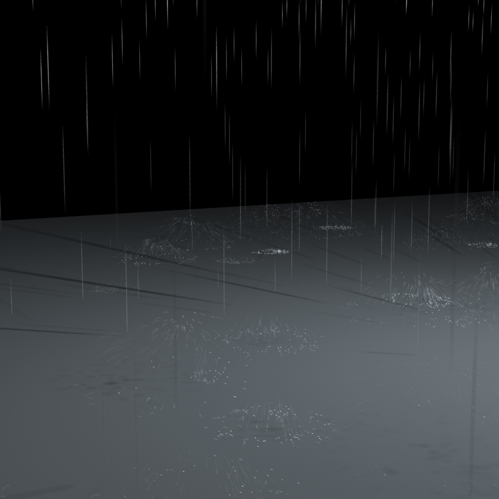 Rendering Rain Particles in 3ds Max