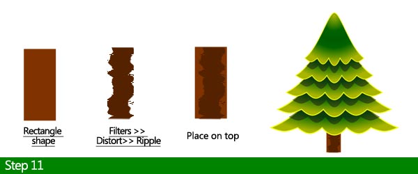 Christmas Tree - Inkscape Tutorial | DSIGNOMATIC