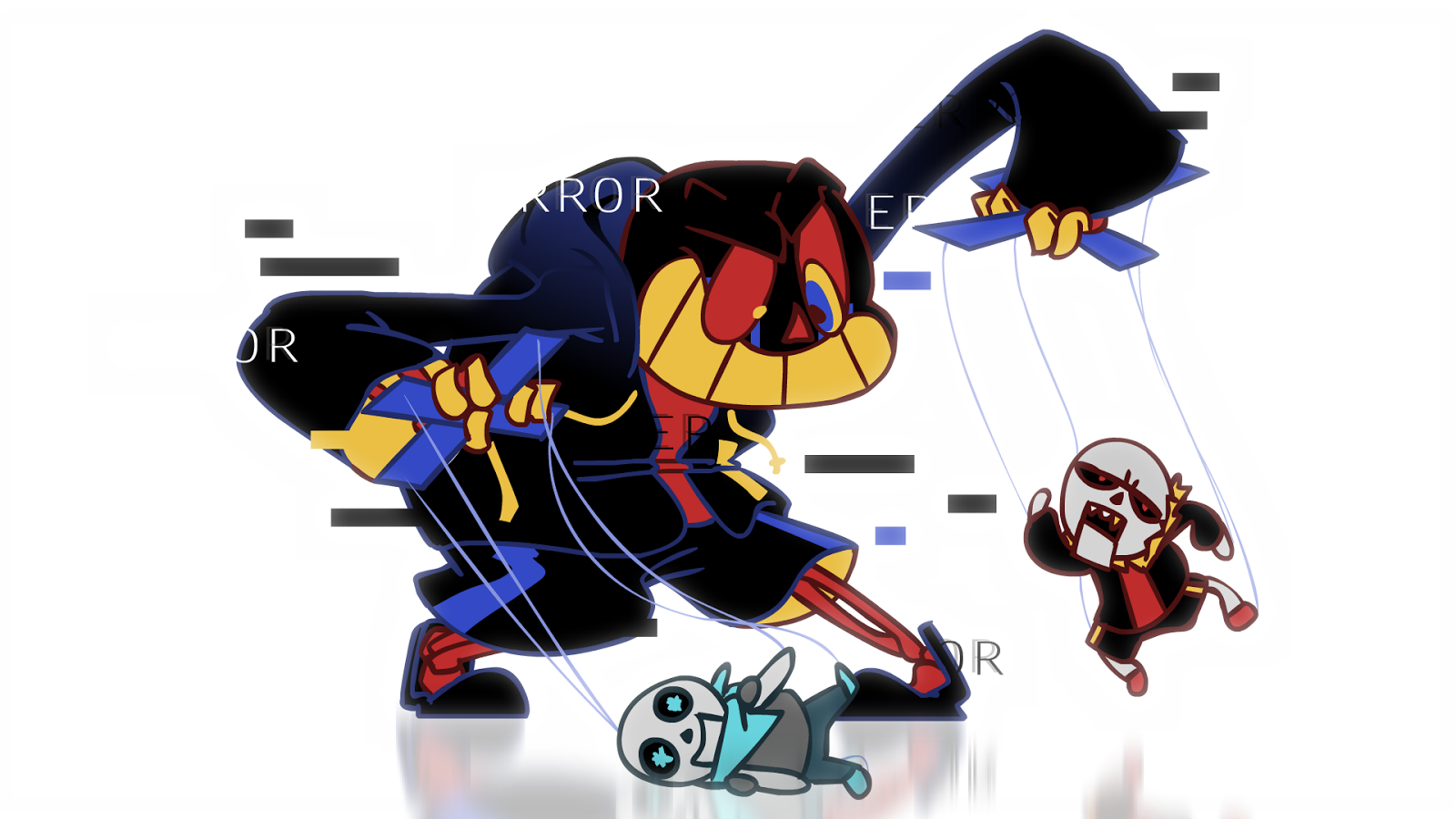 Hood-Boy Cartoons: Error!Sans