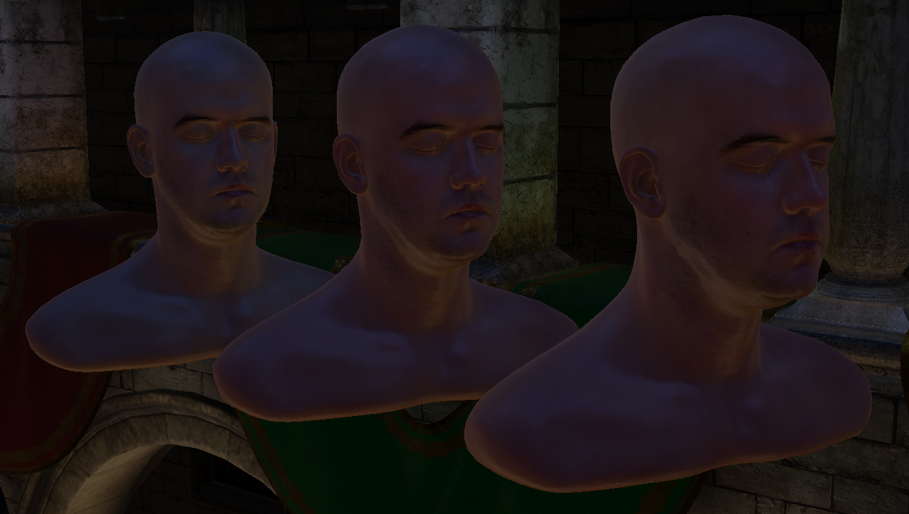 Simon's Tech Blog: Pre-Integrated Skin Shading