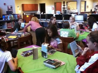 DCG Middle School Library: Book Tasting Event