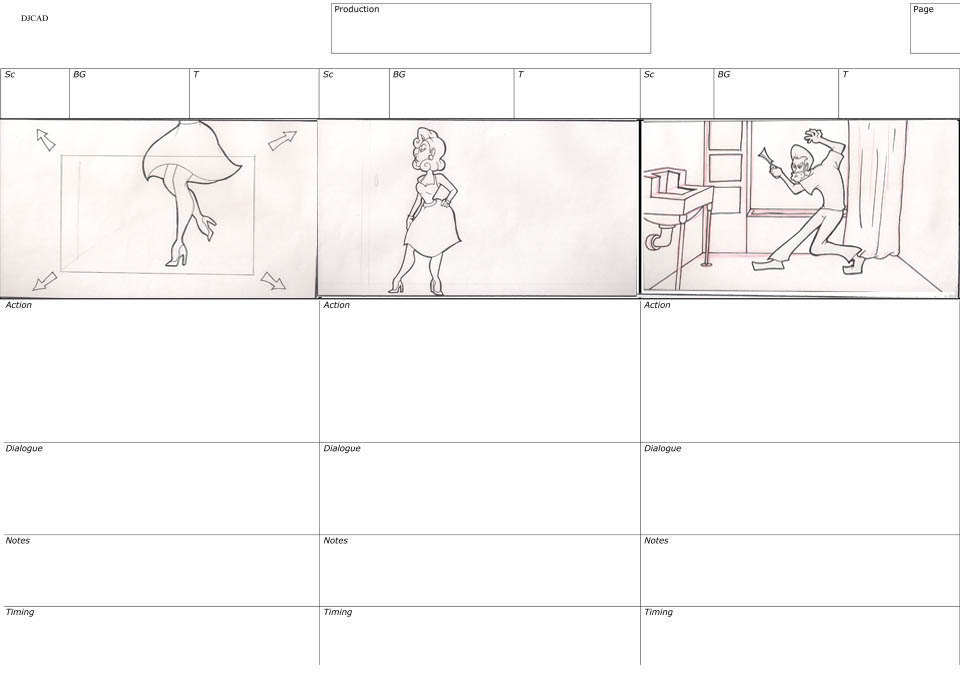 The date night project: Basic Storyboard First Draft