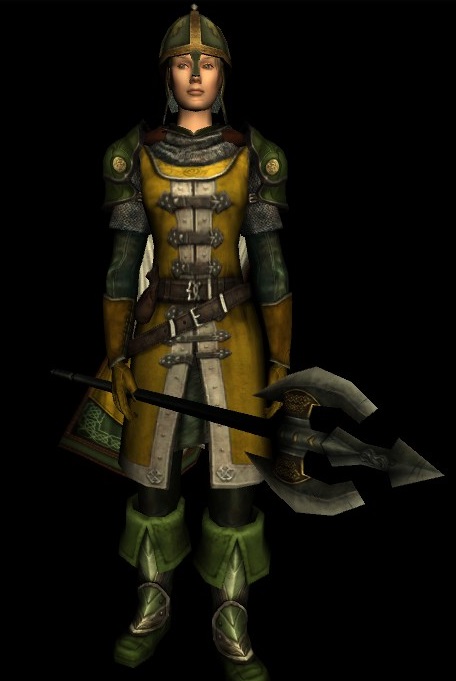 Myndariel's Middle Earth : Weaponsmith: Crafted Halberds