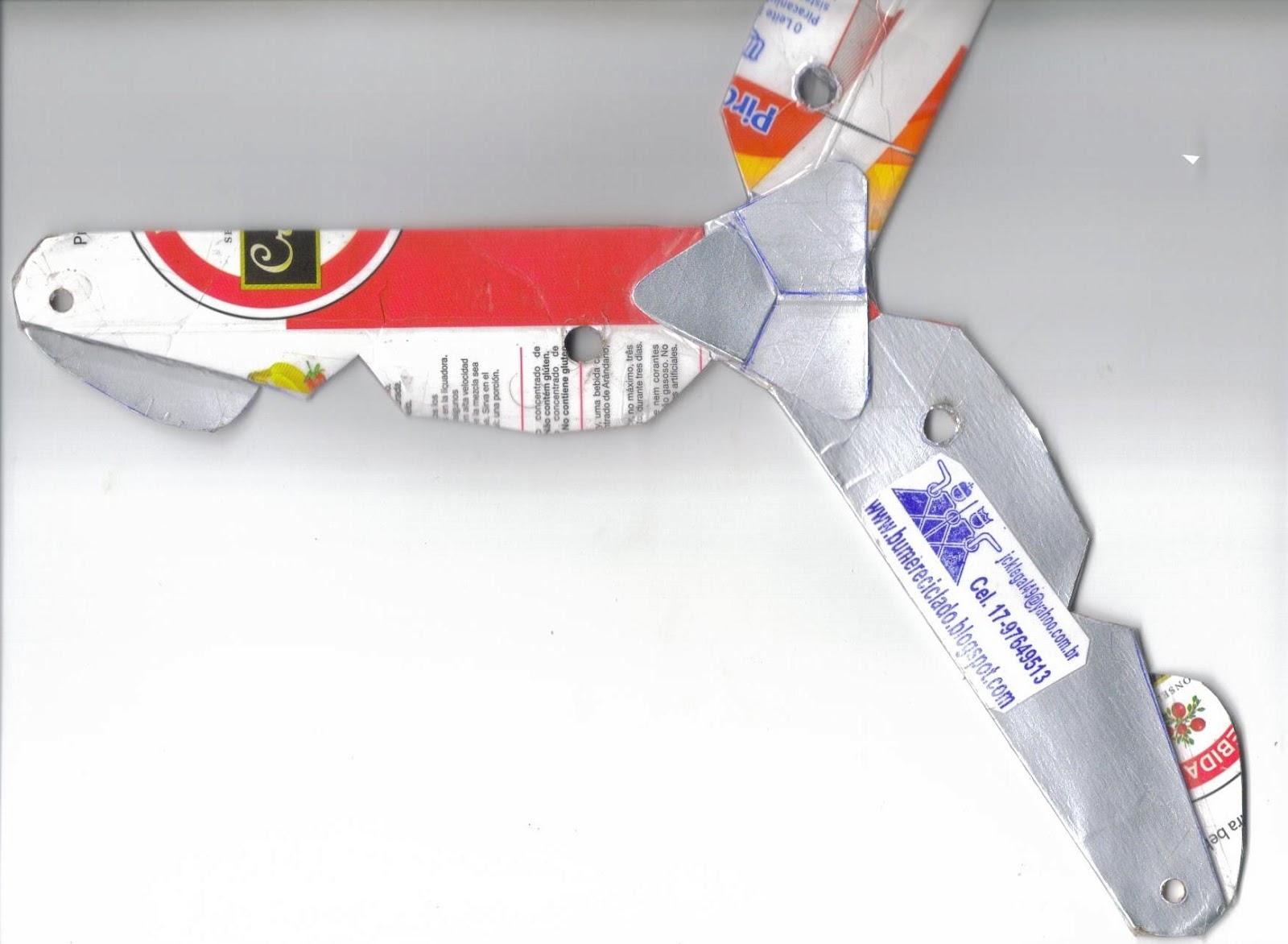 Bumerangue de Papel: Mais modelos de Bumerangues de papel