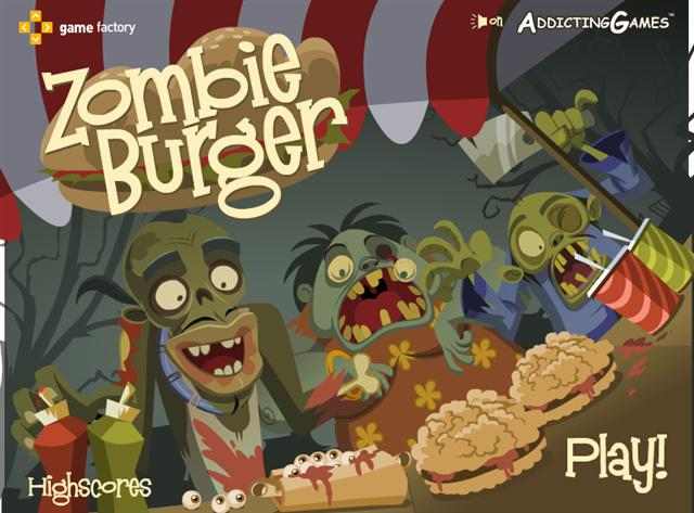 Hamburguesas en Madrid: ZOMBIE BURGER: el juego ideal para Halloween.