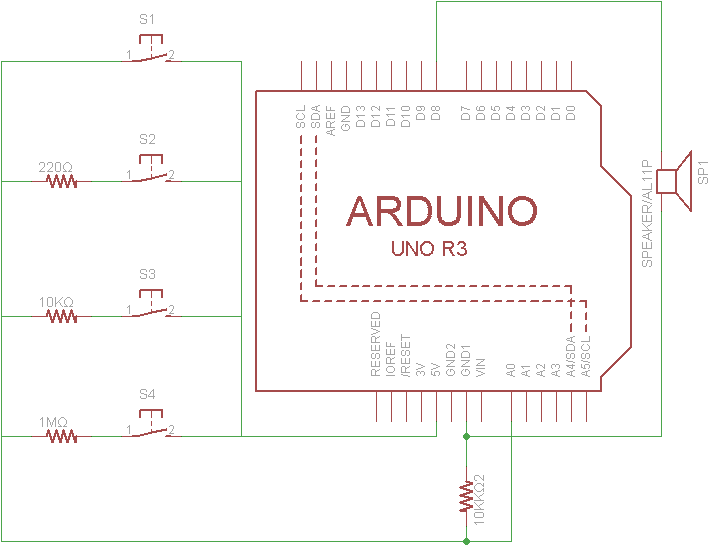 ygyfreezone: Arduino Starter Kit - Chapter 07 and 08