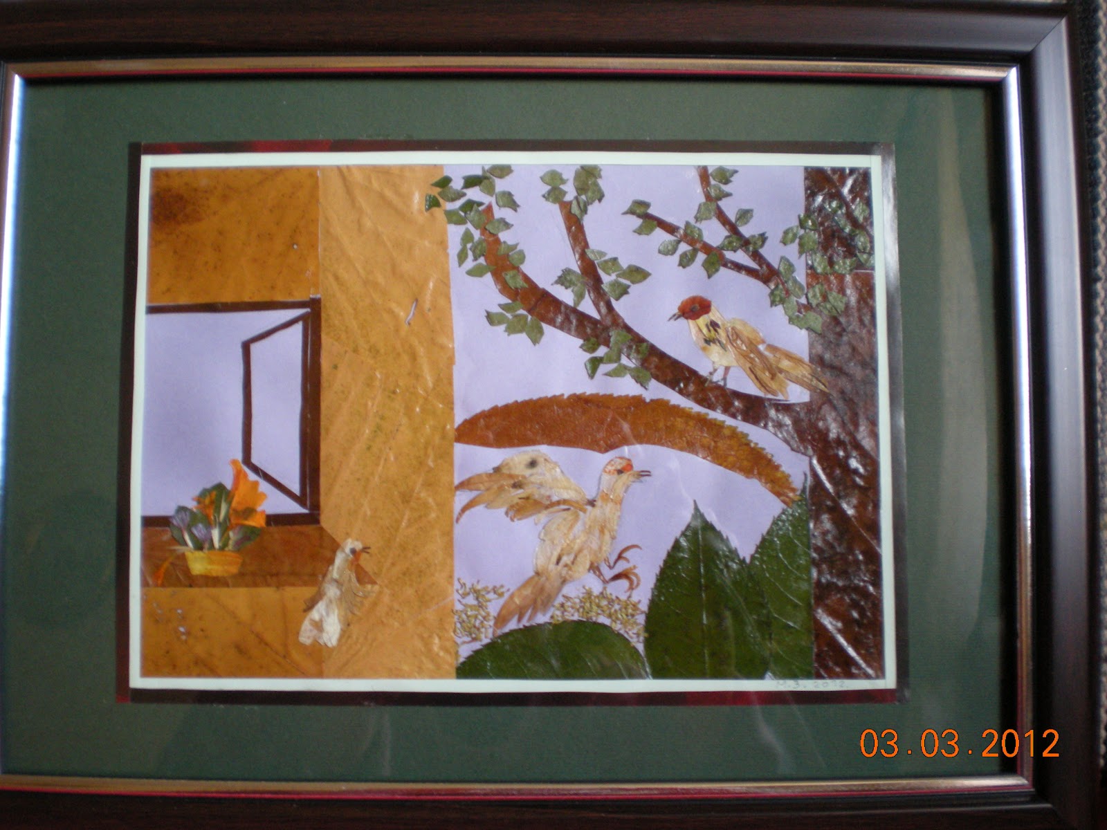 Slike od presovanog cveca i lisca: Slike od suvog cveca i lisca