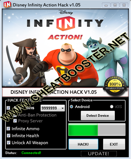 How to hack Disney Infinity Action | Download Hack v1.03 Free [no ...