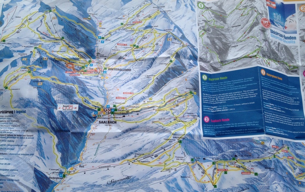 Leaving L.E.: Skicircus Saalbach-Hinterglemm, Austria