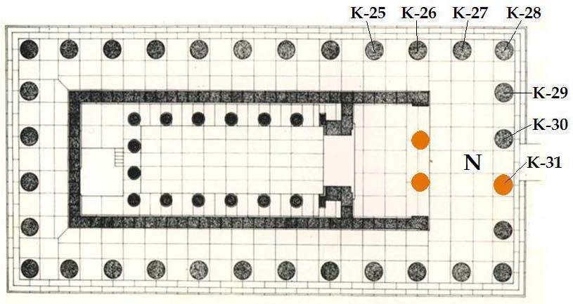 The temple of Zeus at Nemea without scaffolding | Baring the Aegis