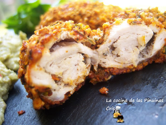 LA COCINA DE LAS PINUINAS: POLLO CRUJIENTE ESPECIADO