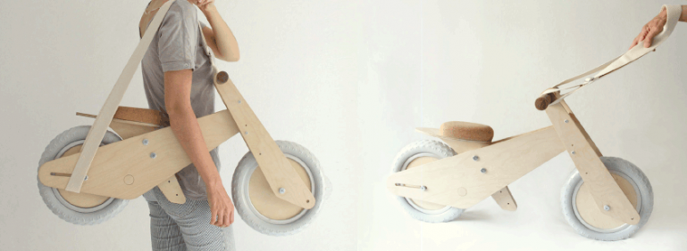 B'kid - a wooden bike that grows with your child - Techno Worldz