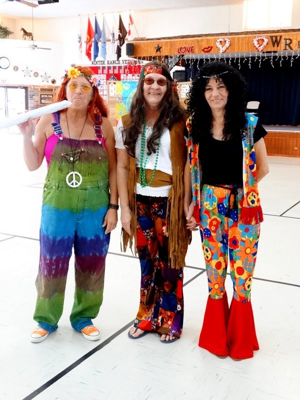 WINTER RANCH ACTIVITIES: Hippie Theme Party