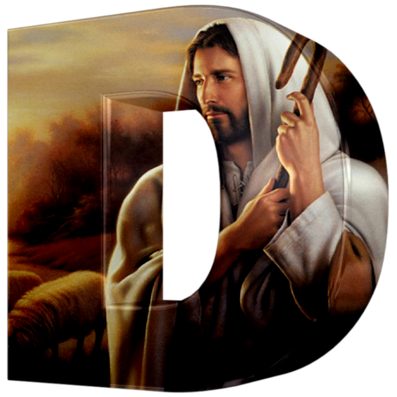 M. Michielin Alphabets: ALFABETO JESUS PNG, JESUS ALPHABET PNG