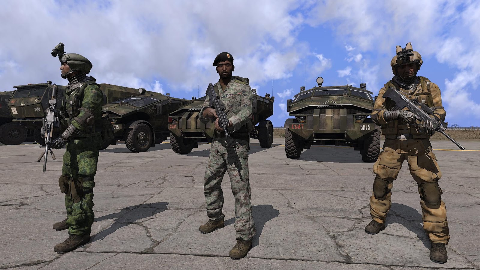 Arma 3 で所属する勢力を強調した MLI Soldiers アドオン | 弱者の日記^^ - Arma 3 MODとアドオン紹介