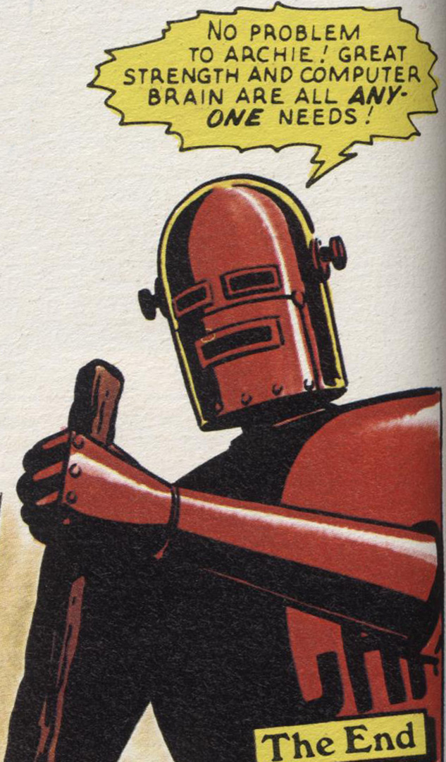 Robots Assemble: When it came to a real battle of the Robots, Archie ...