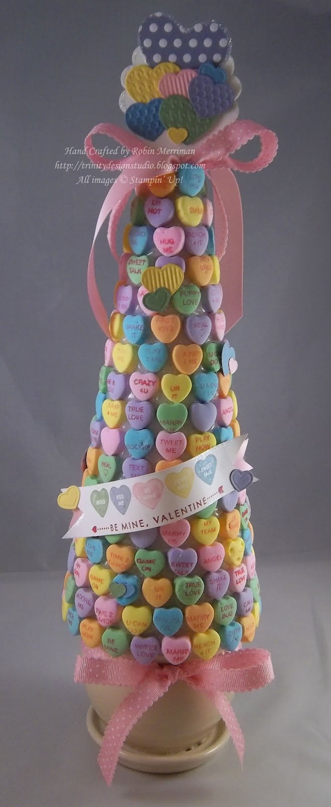 Trinity Designs: Sweethearts Topiary - Evidence of Pinterest Addiction!