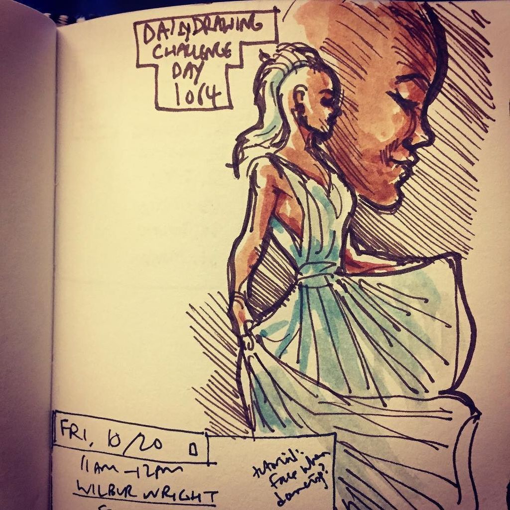 Inktober Challenge and Daily Drawing Challenge, Part 2