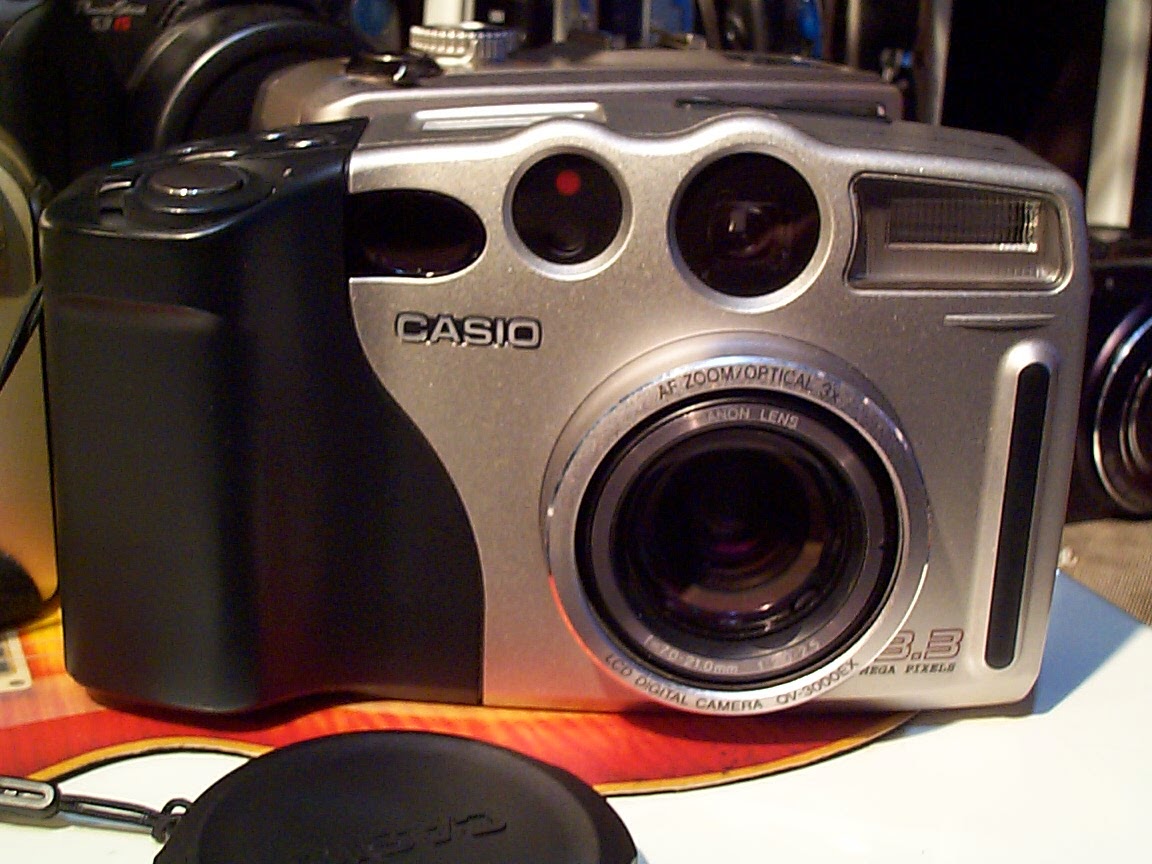 jimmy`s CASIO QV-3000EX: KodakとCanonのデジカメでQV 3000 EXを撮影してみた