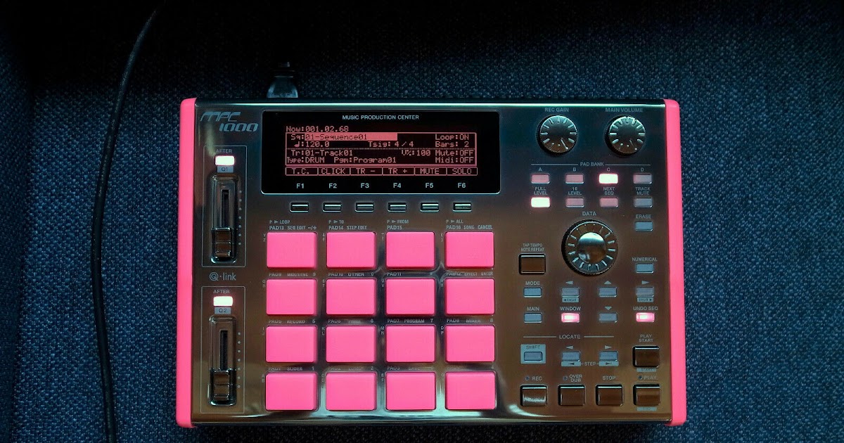 MATRIXSYNTH: Akai MPC 1000 "KSP" custom by ghostinmpc