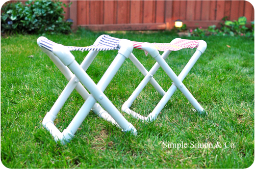 Summer Camp Chair Tutorial (That you can make yourself!) - Simple Simon ...