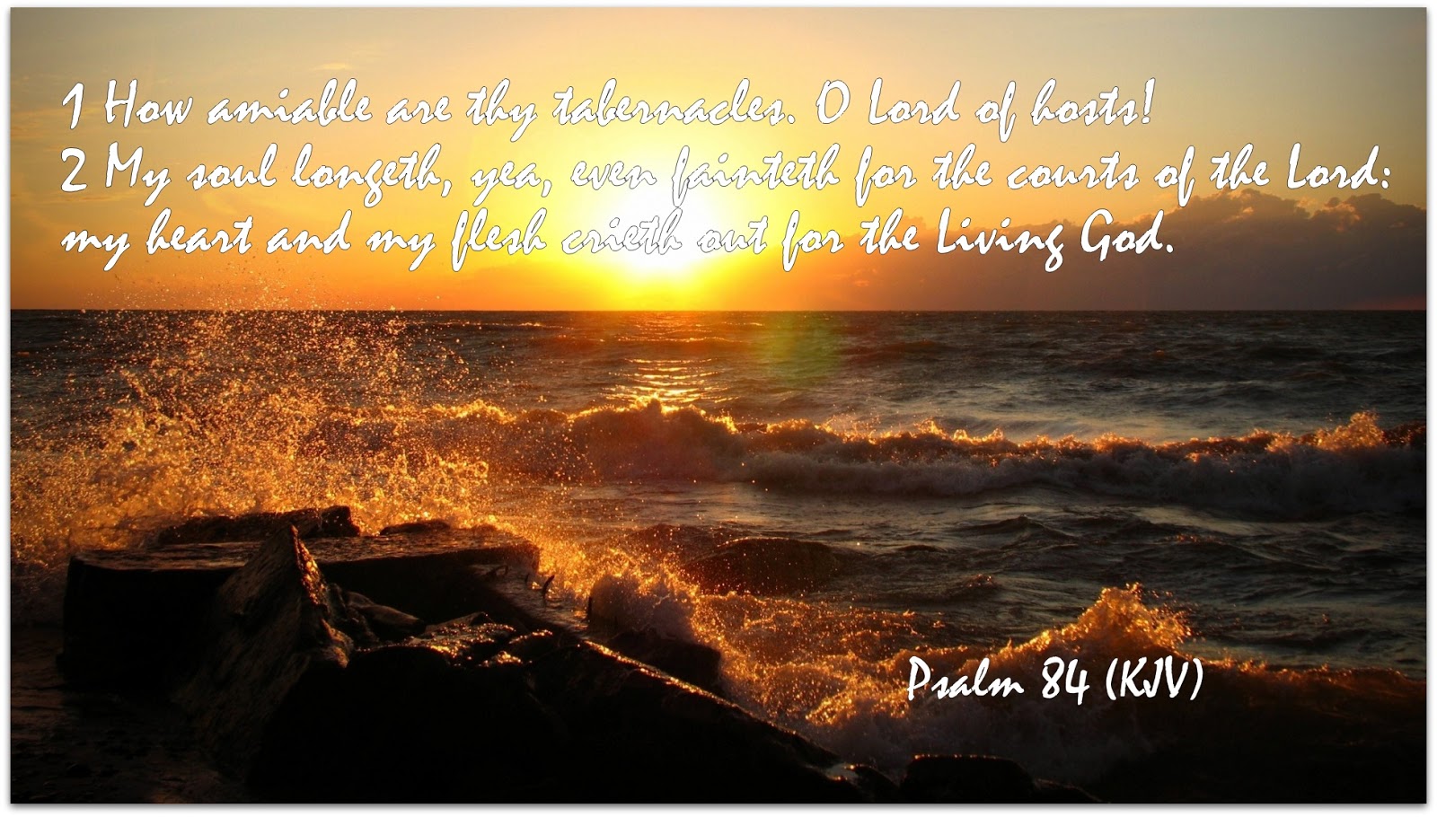 Red Pill Diaries Psalm 84 KJV 