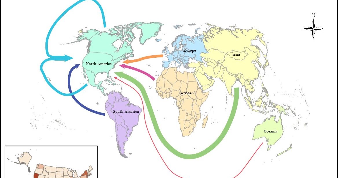 The GIS Adventures of Map Man: GIS 50007L - Module 9: Flow Mapping