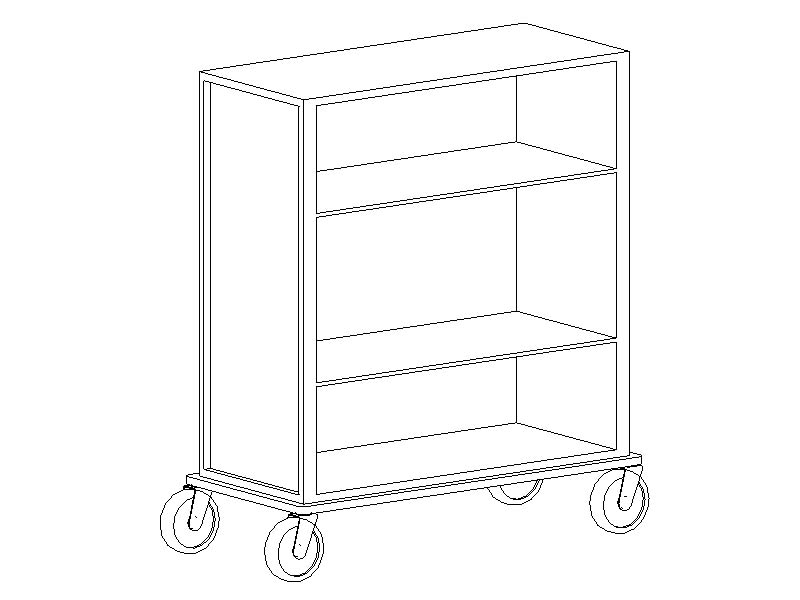 BIM HEALTHCARE REVIT FAMILIES : Supply Carts