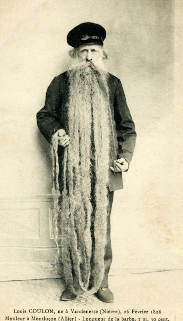 16 Awesome Pictures of Long Beards in the Past That You Have Rarely ...