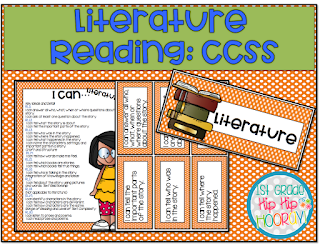 1st Grade Hip Hip Hooray!: CCSS Reading/Literature Assessment Activities!