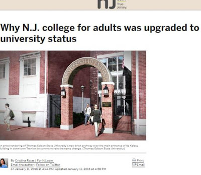 College History Garden: Thomas Edison State University announces new ...