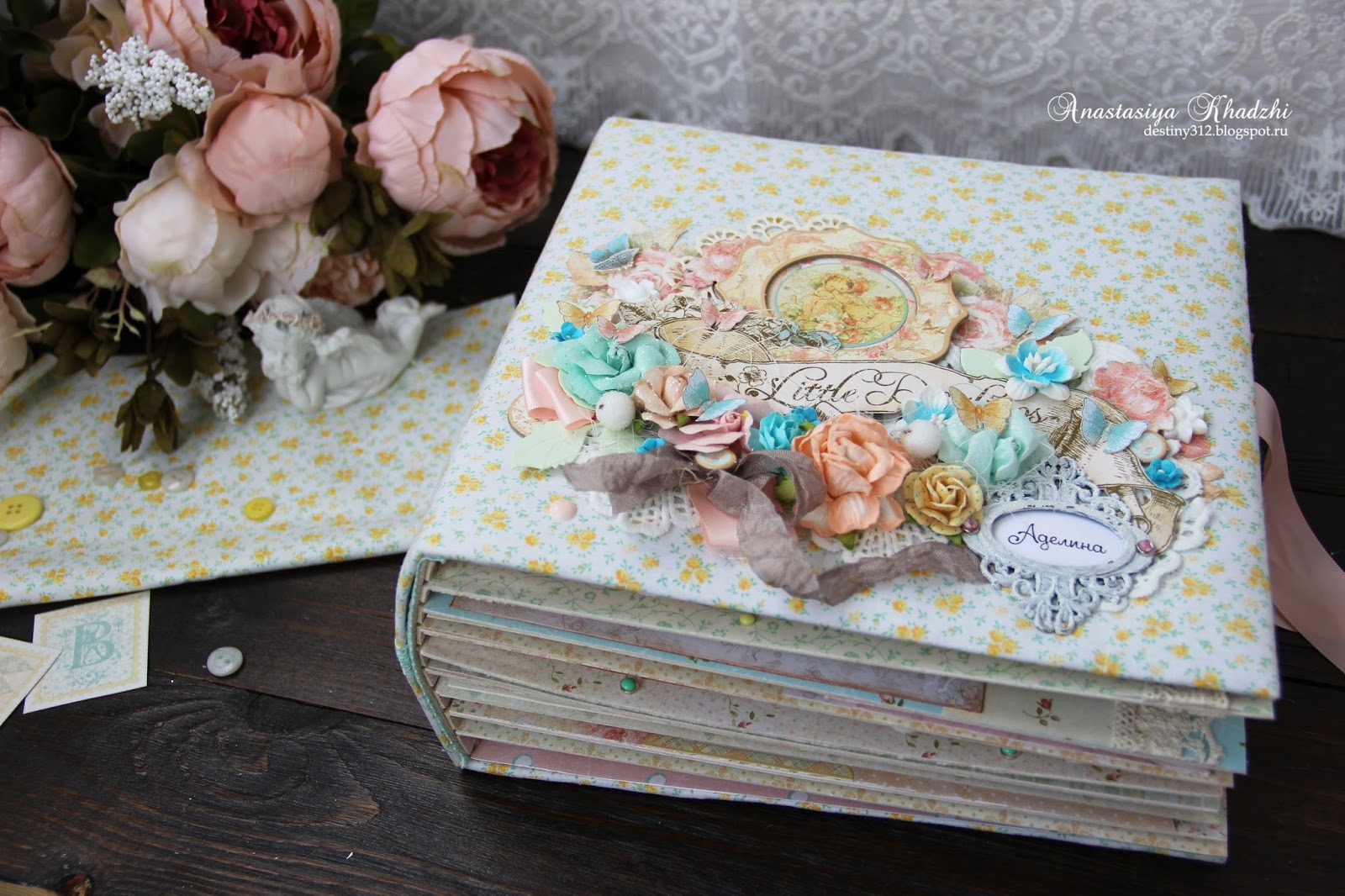 Анастасия Хаджи: Альбом + коробка для хранения альбома + мамины ...