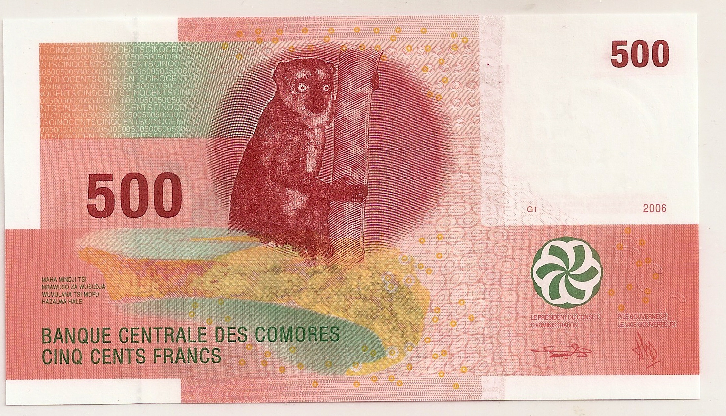 coins and more: 342) Currency of the Comoros Islands: Comorian Franc ...