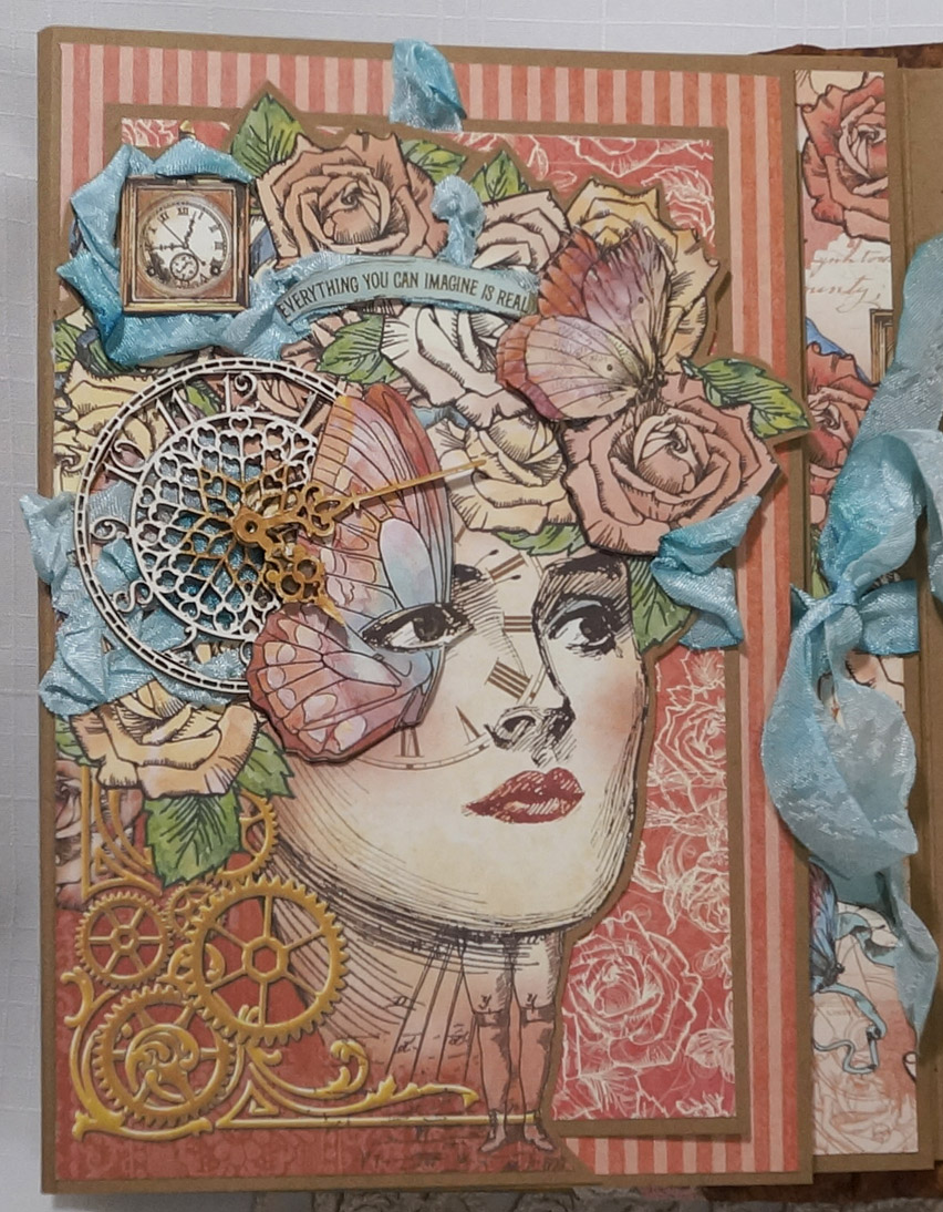 Terry's Scrapbooks: Graphic 45 Imagine Scrapbook Mini Album ...