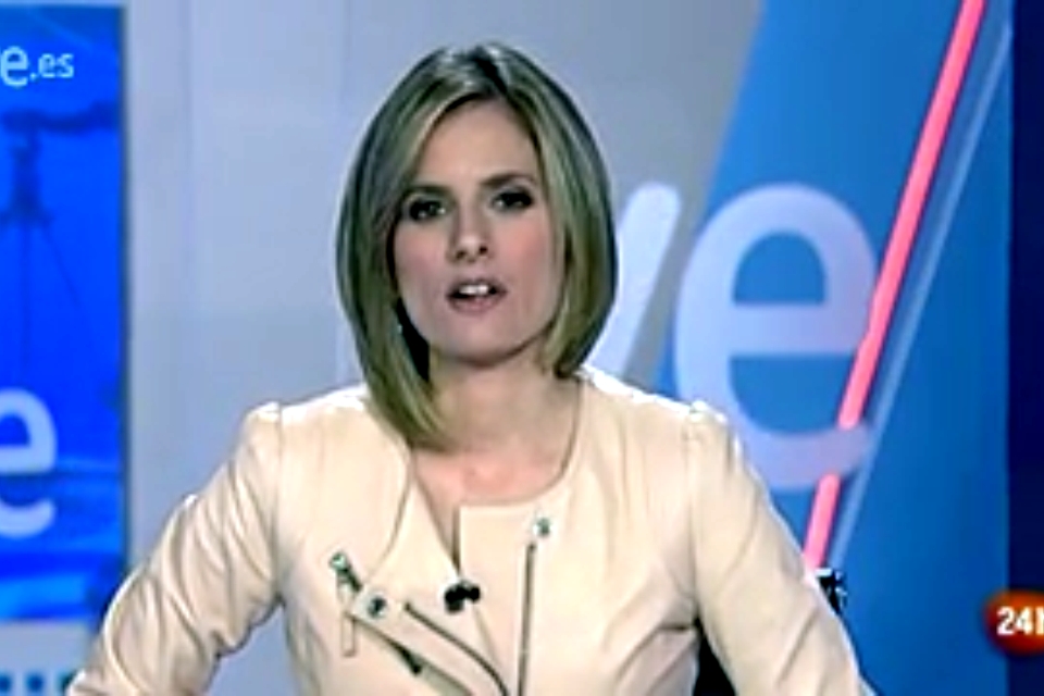 vuesalatele: 2012 02 22 @06H50 - ANA ROLDAN, TVE 24H, TELEDIARIO MATINAL