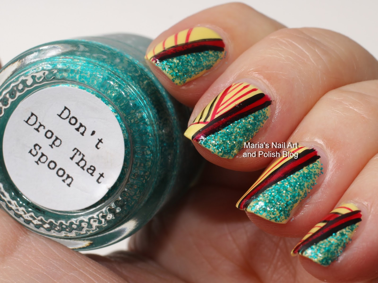 Marias Nail Art and Polish Blog: Nail Pattern Boldness Don't Drop That ...