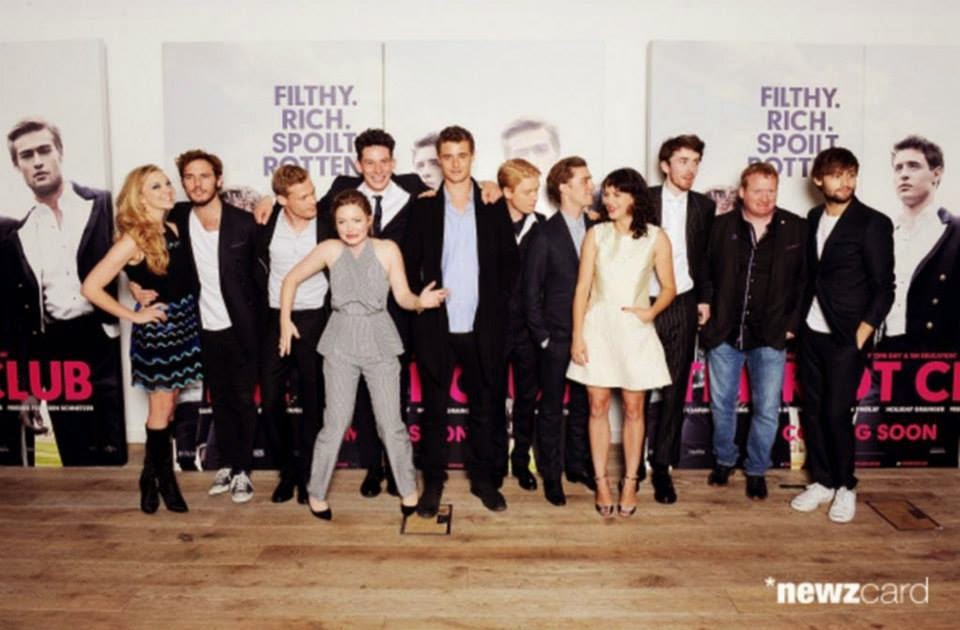 Sam Claflin y Natalie Dormer en la Premiere de "The Riot Club", en el ...