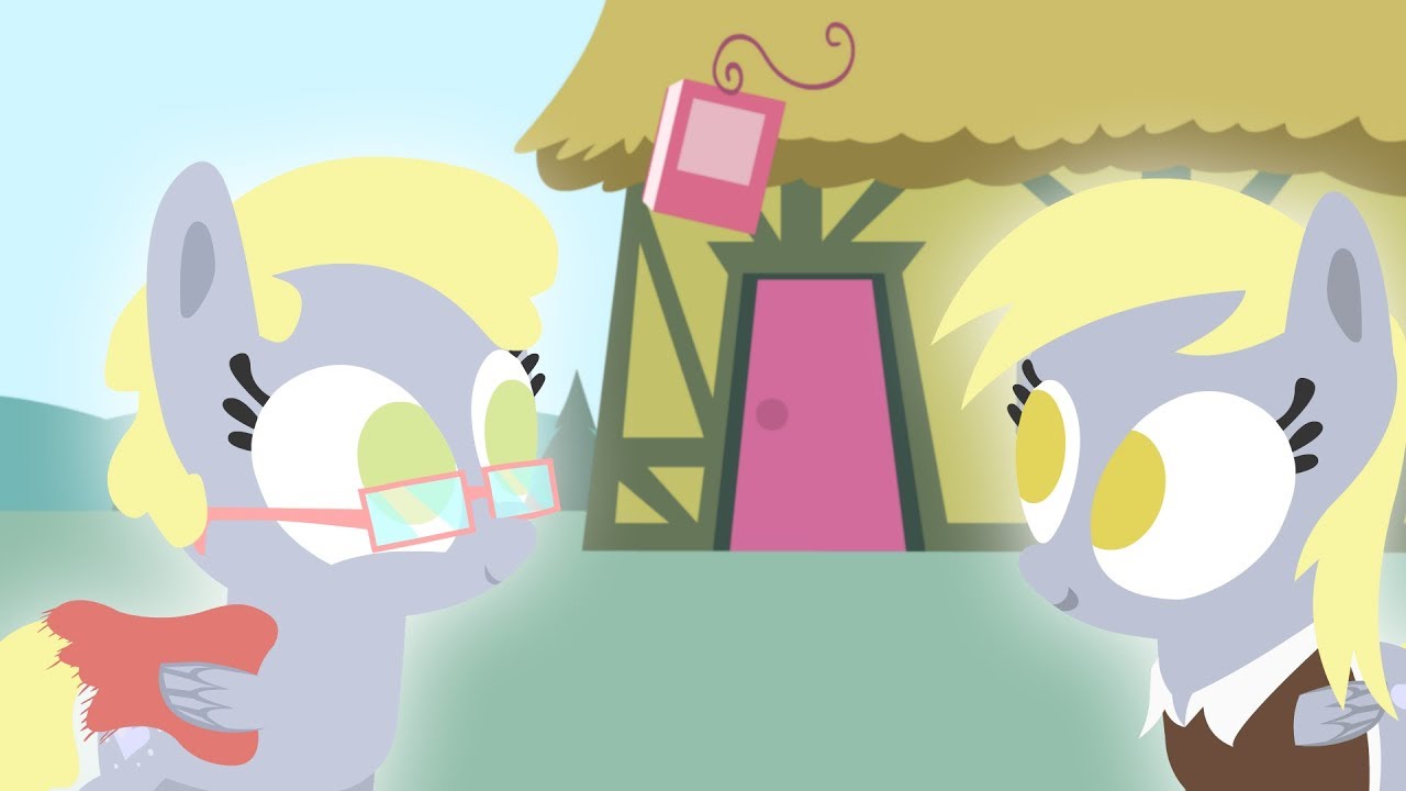 Equestria Daily - MLP Stuff!: Animation: A Derpy Library Checkout