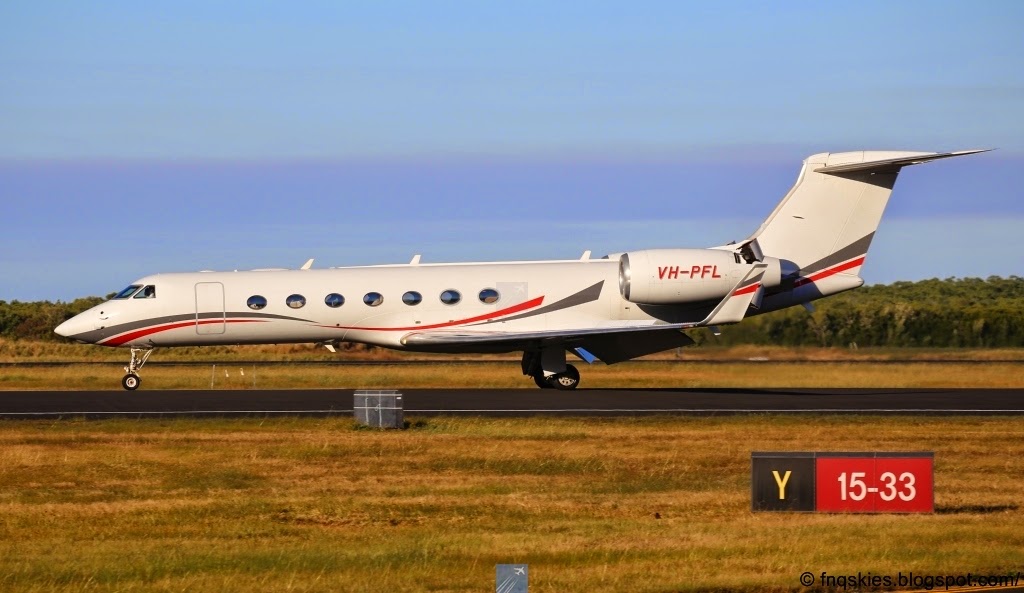 Far North Queensland Skies: Pacific Flight Services Gulfstream V VH-PFL