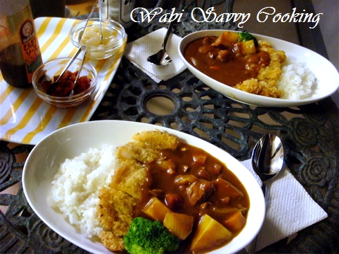 Wabi Savvy Cooking in English: Japanese Style Curry "Curry Rice"