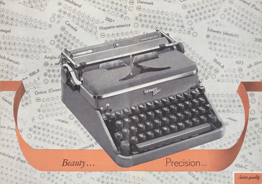 oz.Typewriter: Homage to the Humble Hermes 2000 Typewriter