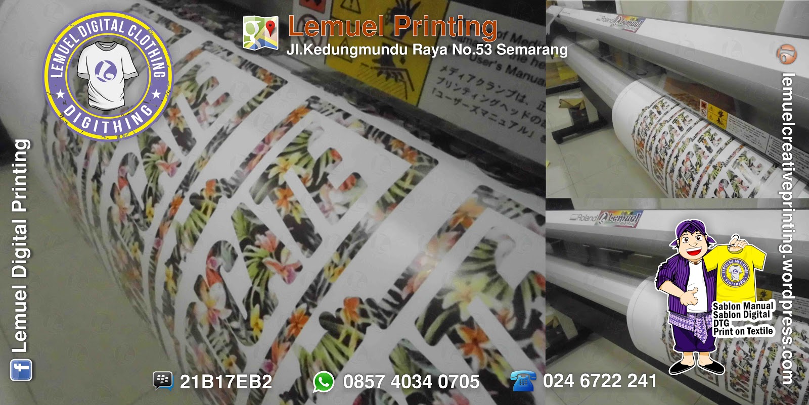 Custom Jasa Sablon Digital Full Color Berkualitas By DIGITHING ...