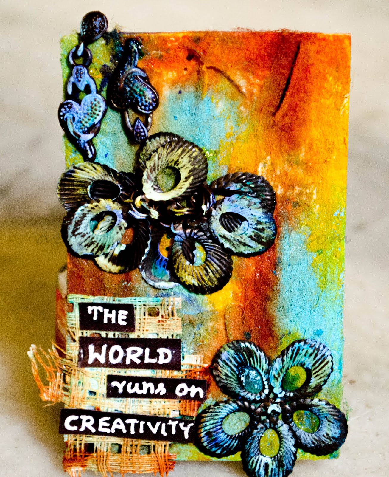 Artconquers: ATC Mixed Media