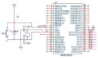 Program Bascom AVR membuat LED Berjalan | tutorial yang valid dan pernah di uji