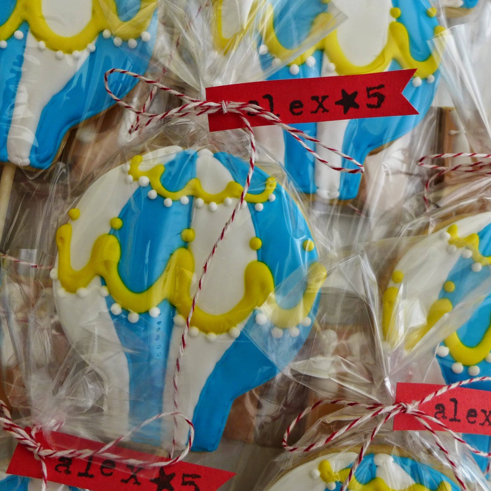 Dough and Batter: hot air balloon shaped cookies