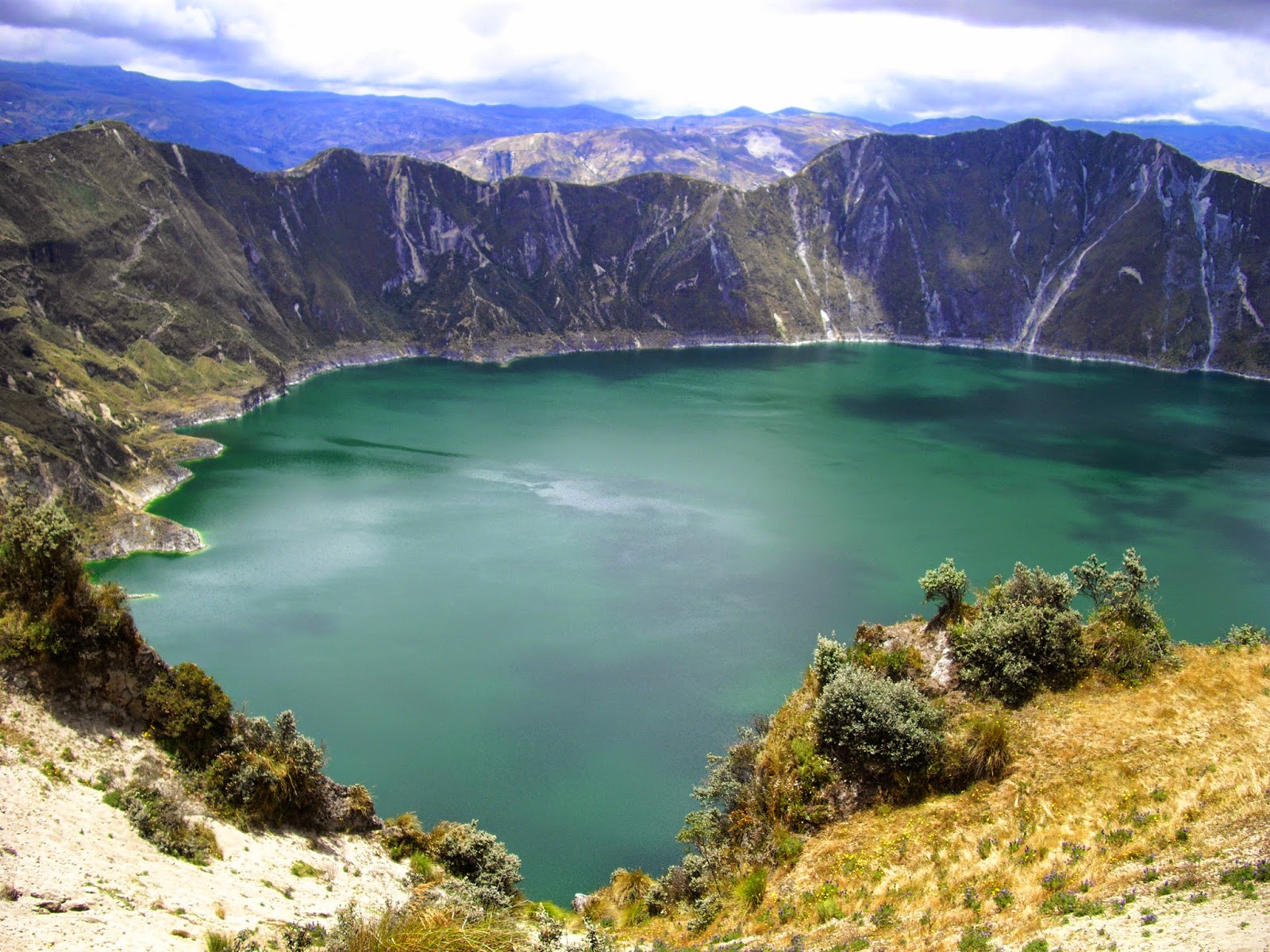 QUILOTOA LOOP - Os trilhos da cratera de Quilotoa | Equador