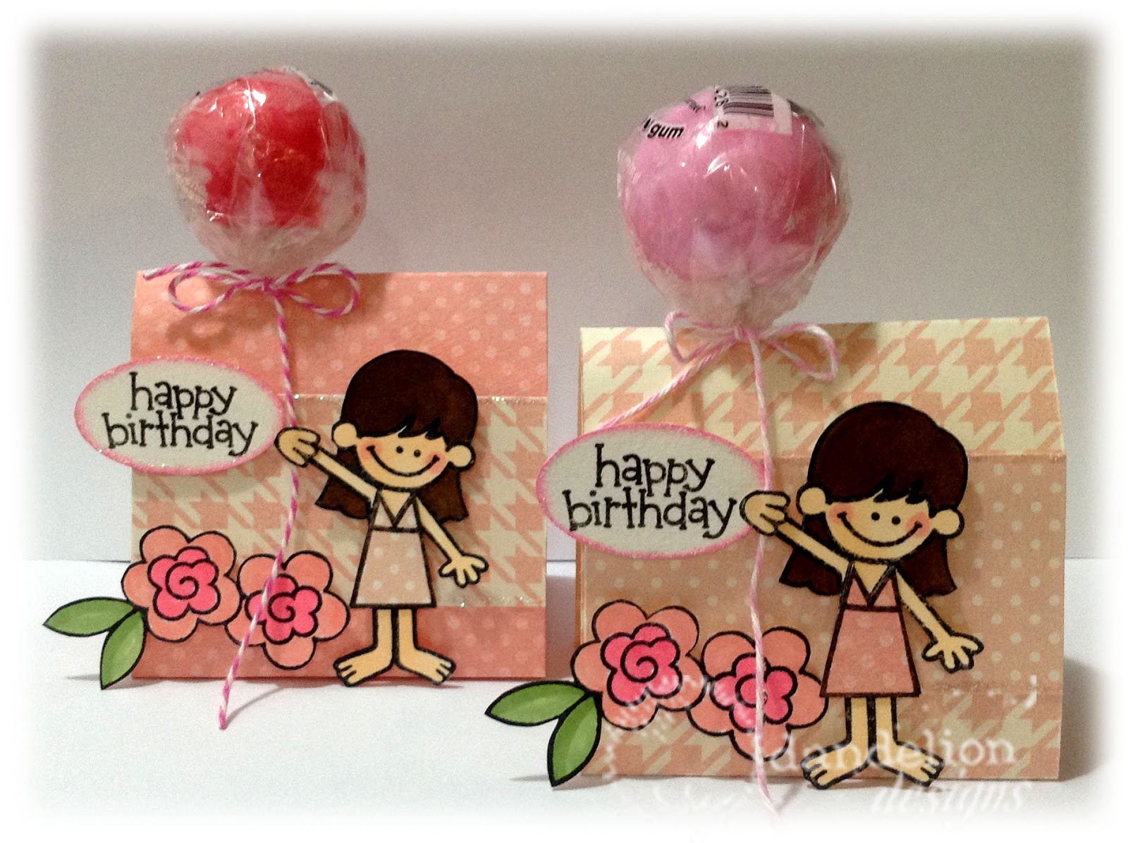 Dandelion Designs: Lollipop Balloons